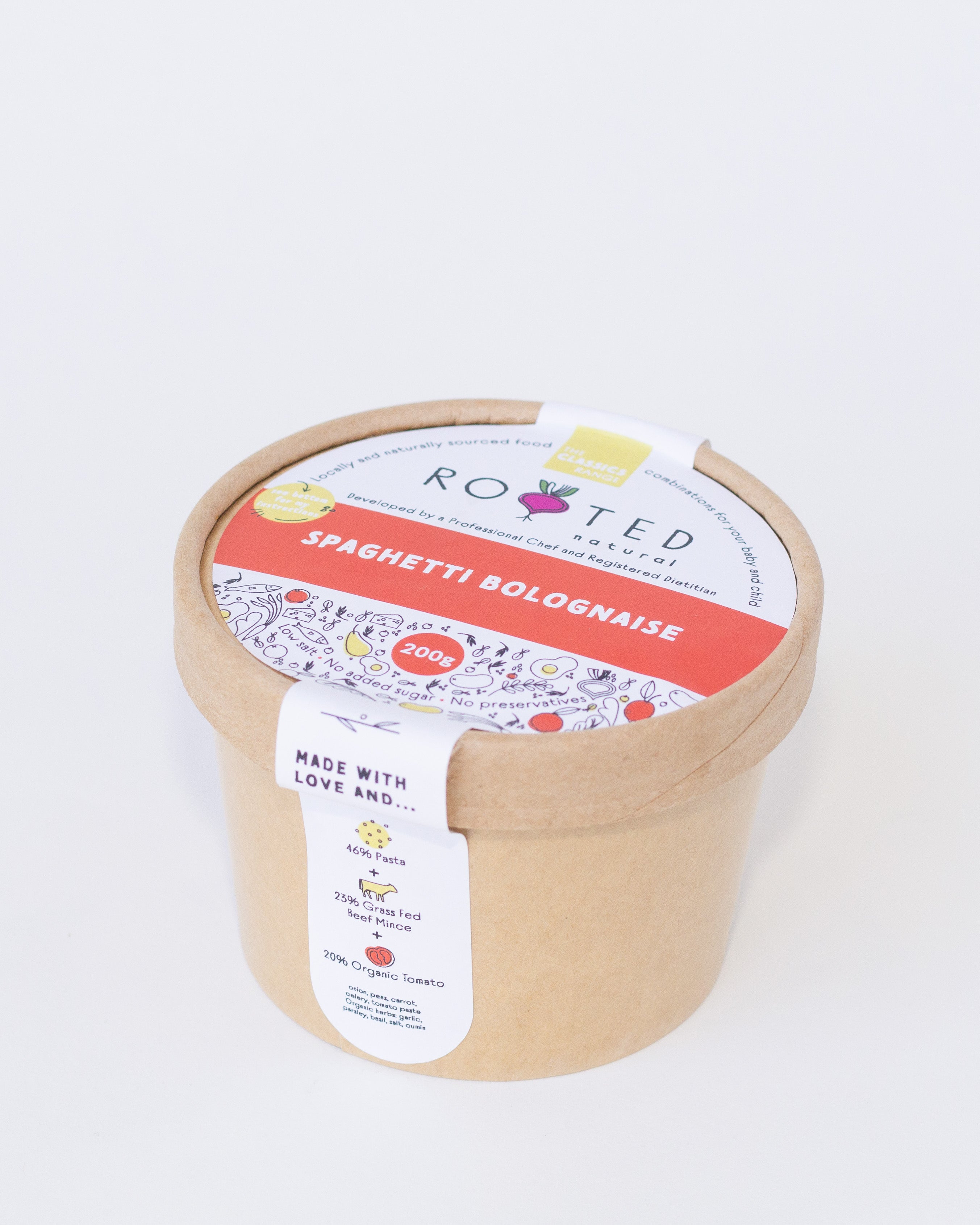 Spaghetti Bolognaise – Rooted Natural